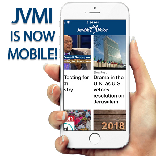 The Jewish Voice Mobile App Now Available | Jewish Voice
